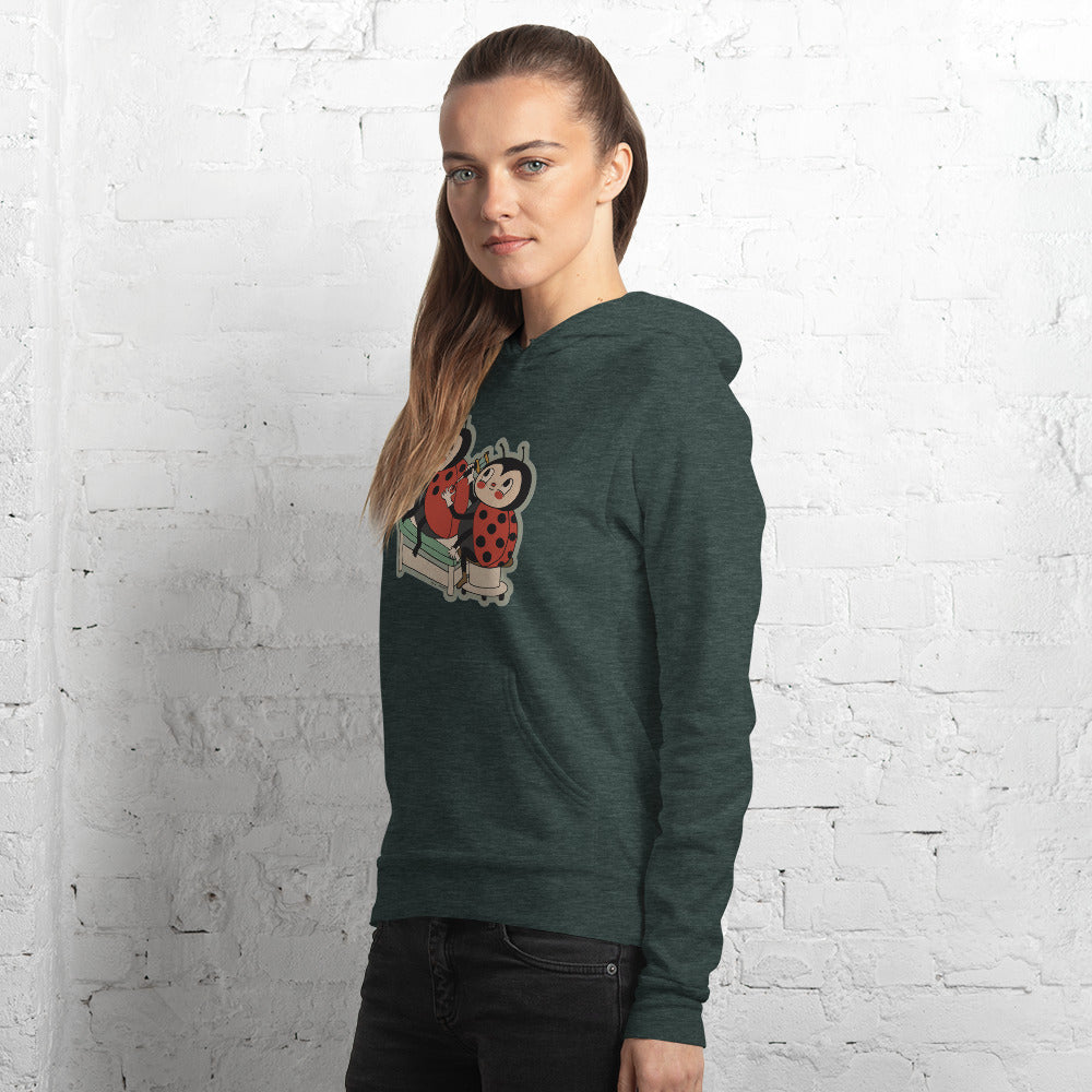 Ladybug's Tattoo Unisex Hoodie (lighter weight) – mypapercrane